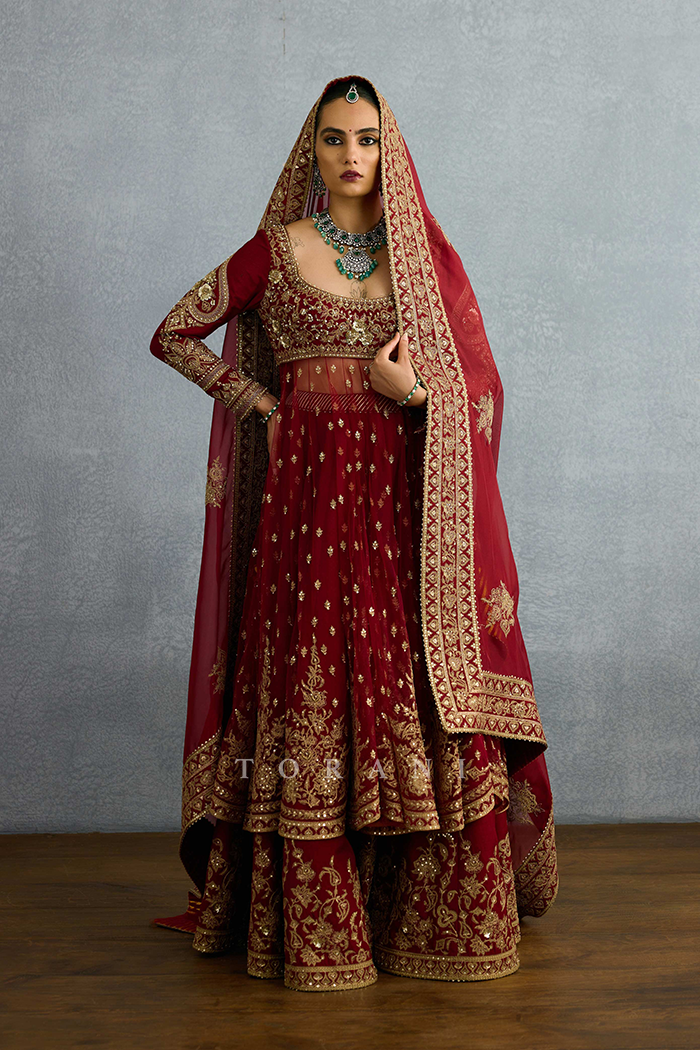 Shamse Raazi Anarkali Set – Torani India