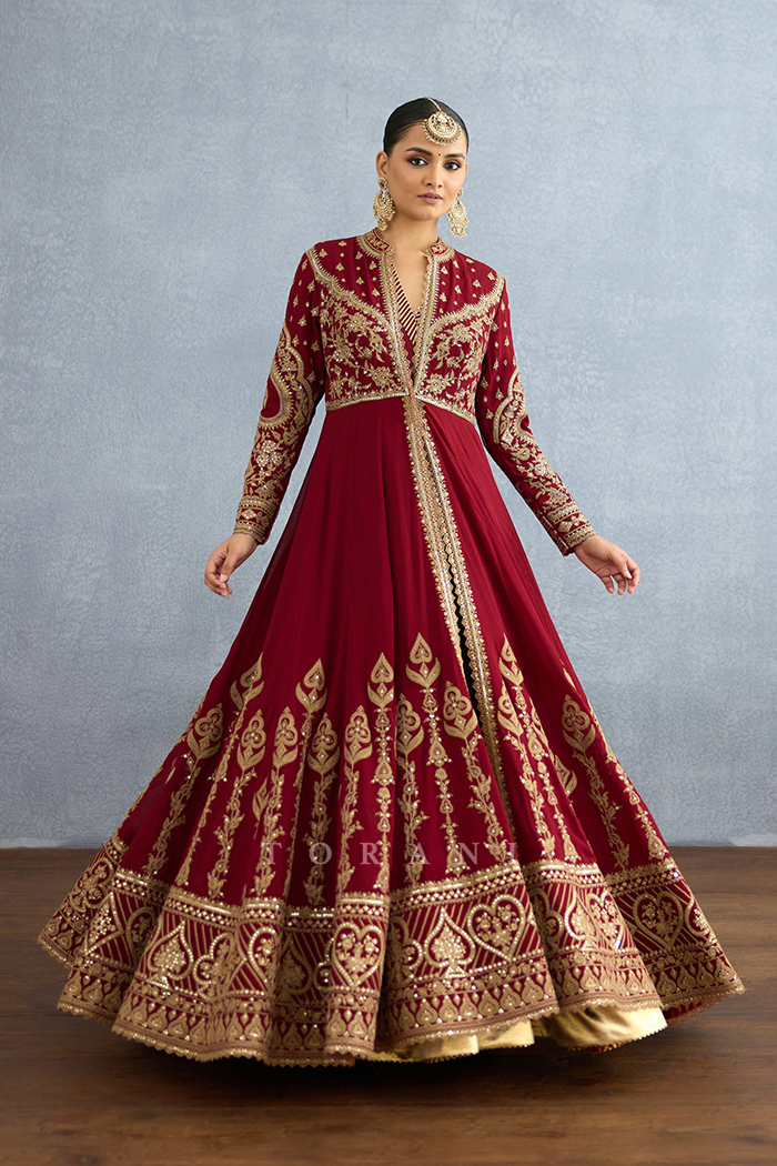 Shamse Jahan Jacket Set – Torani India