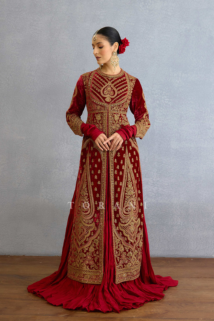 Shamse Vamika Jacket Set – Torani India