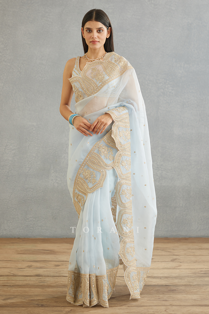 Gul-Nilofer Yashaswini Saree – Torani India