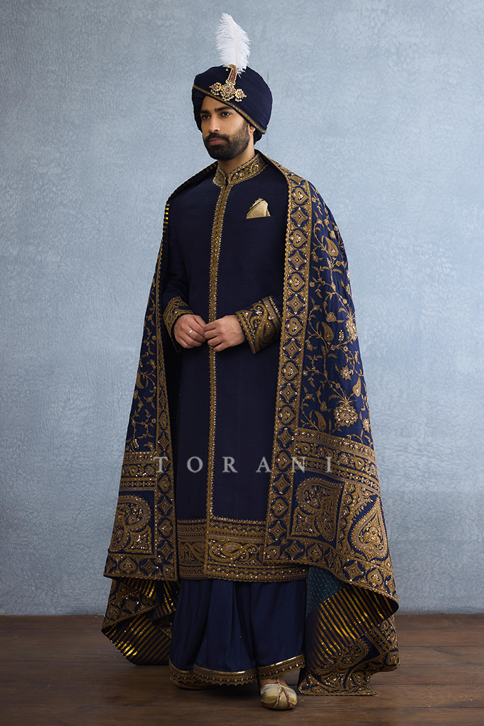 Behare Naeem Dhoti Set – Torani India