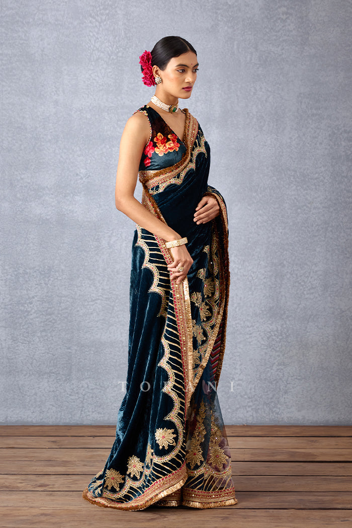 Shabnami Debi Makhmal Saree – Torani India