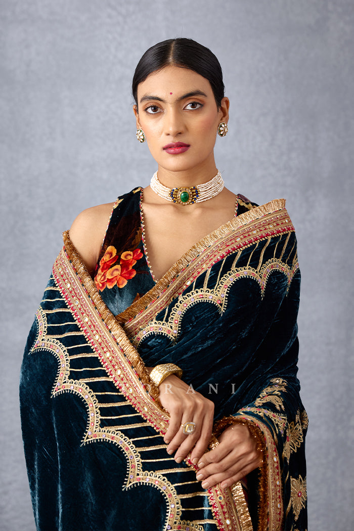 Shabnami Debi Makhmal Saree – Torani India