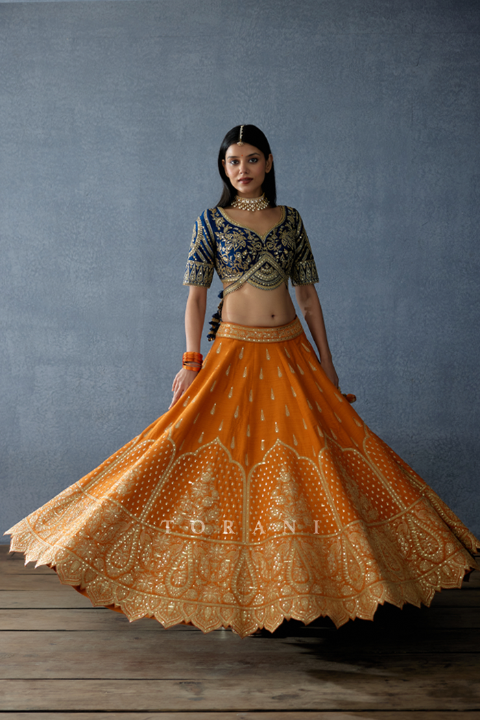 Pukhraj Ghania Lehenga Set – Torani India
