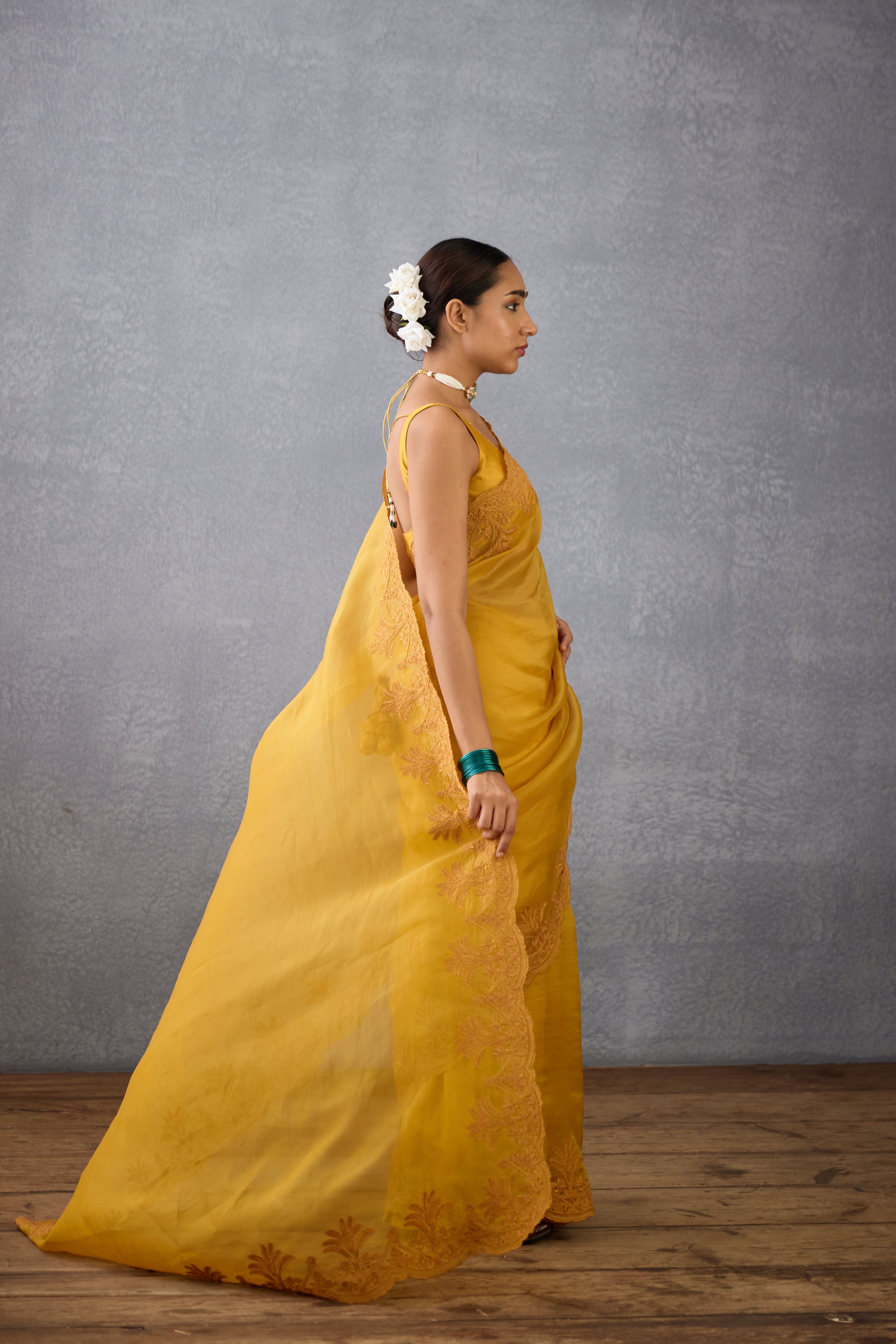 Sunehra Afrah Saree – Torani India