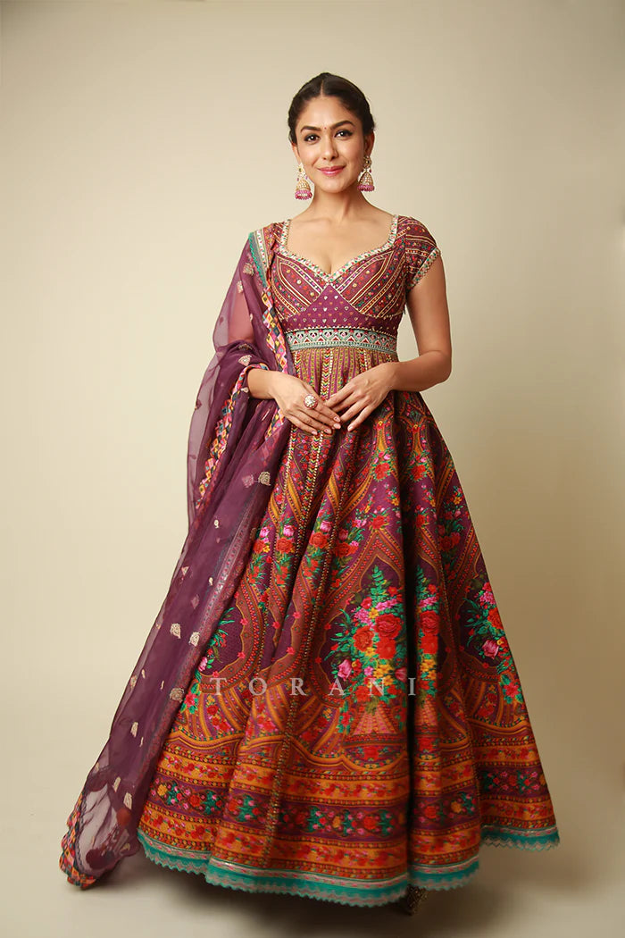 Dil Kusha Zaiba Anarkali Set – Torani India