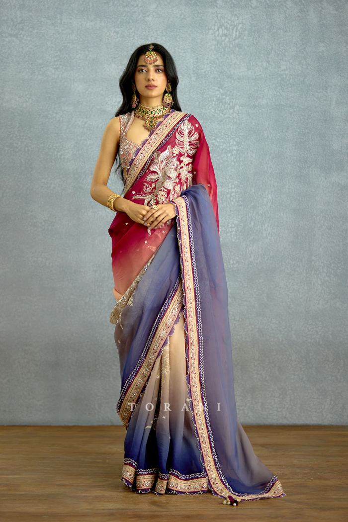 Modern Designer Sarees | Wedding & Party Wear Sarees – Torani India