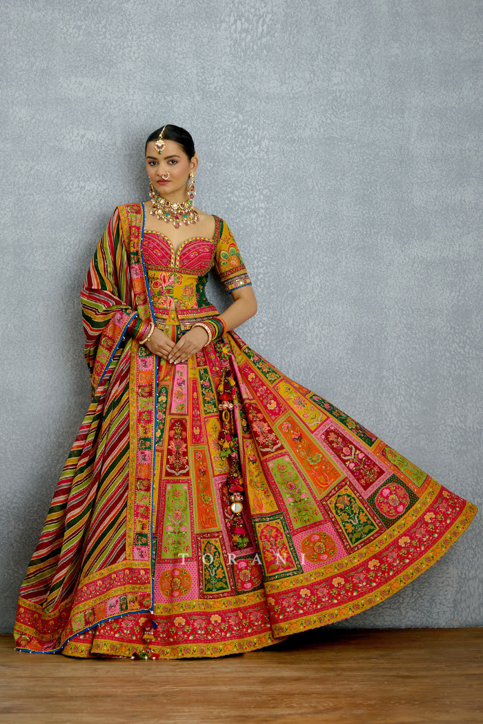 Chitrangi Asthika Lehenga Set – Torani India