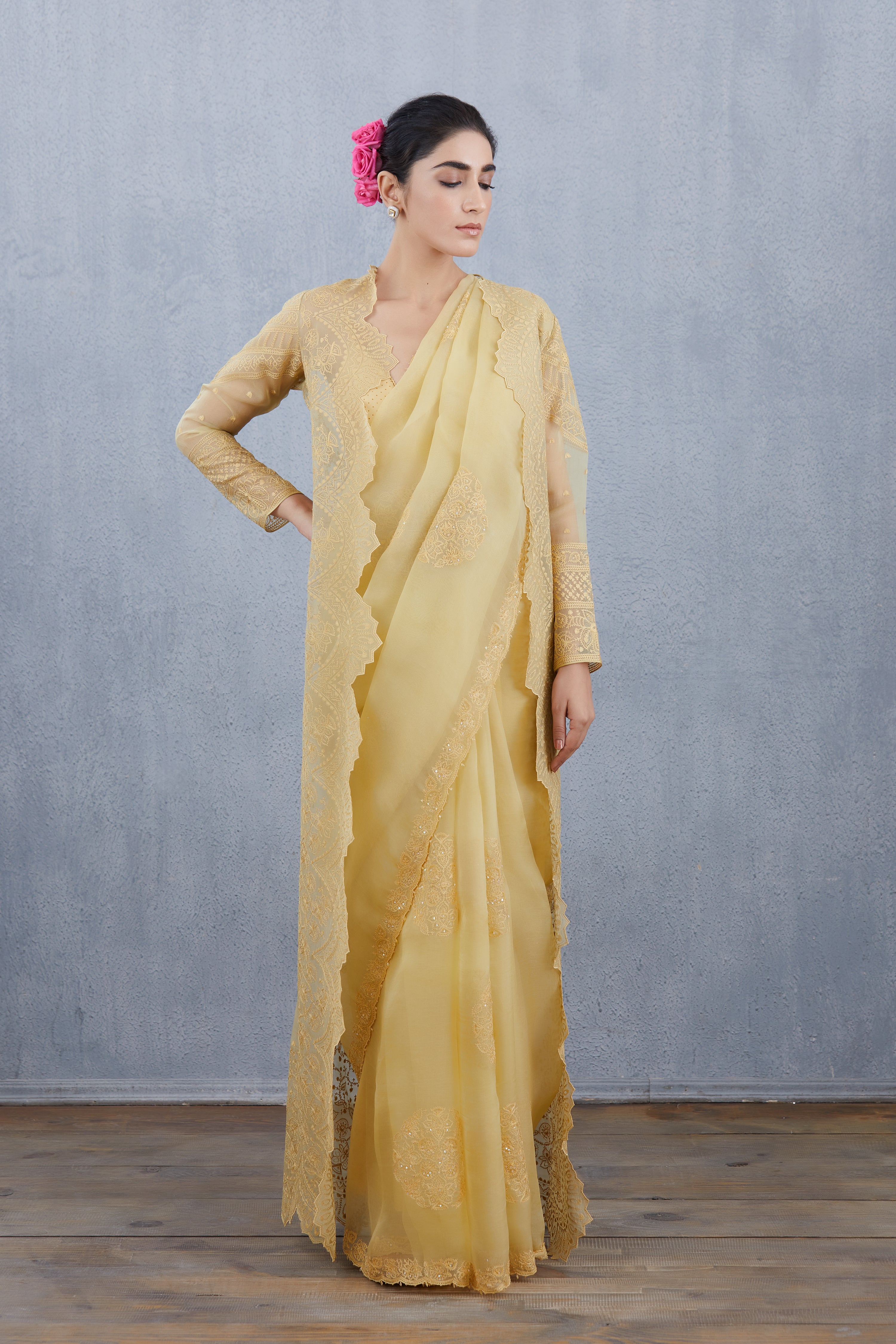 Sunehra Adira Davya Cape – Torani India