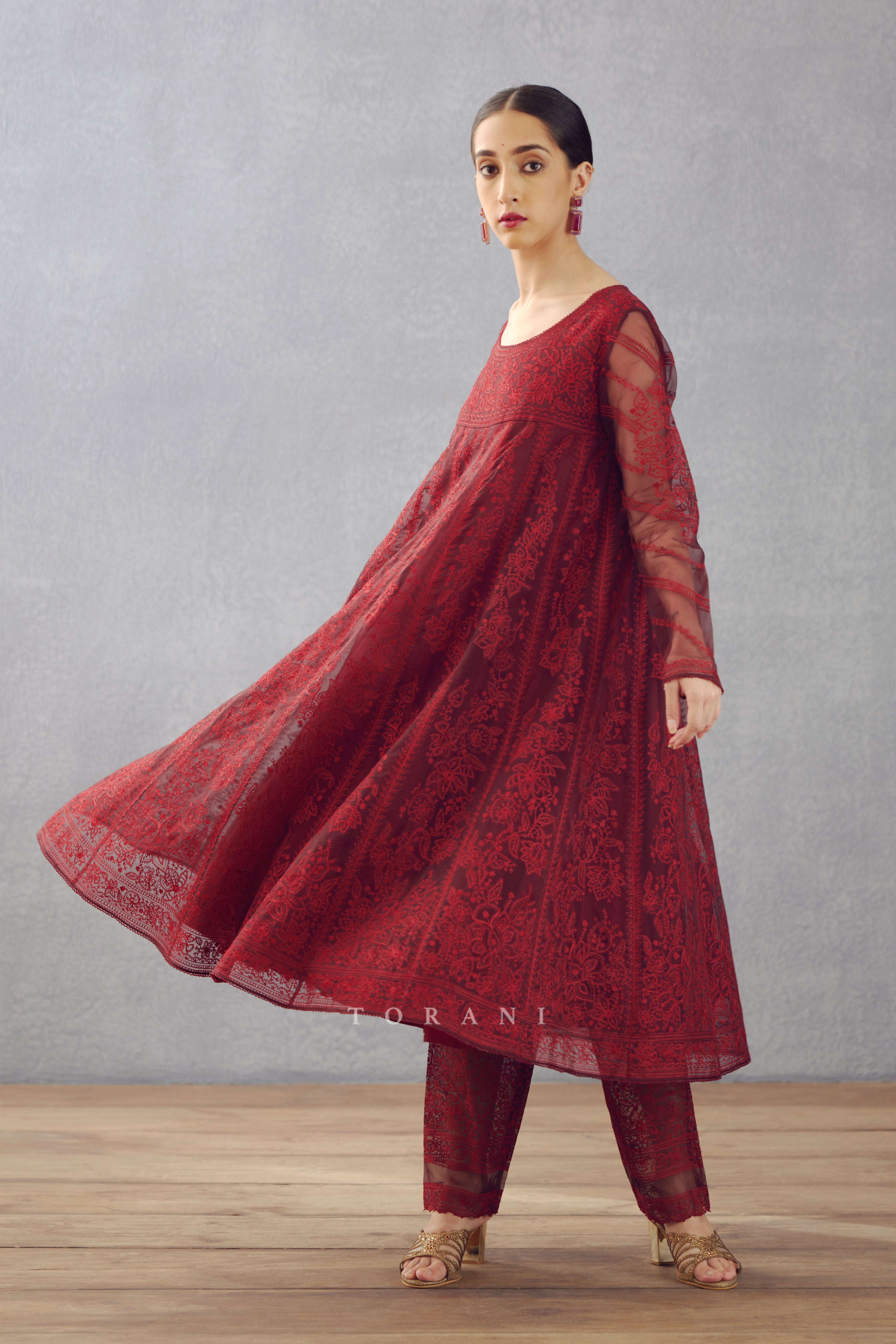 Gulnar Paavni Kurta Set – Torani India
