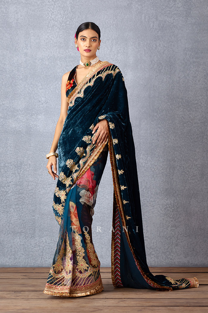 Shabnami Debi Makhmal Saree – Torani India