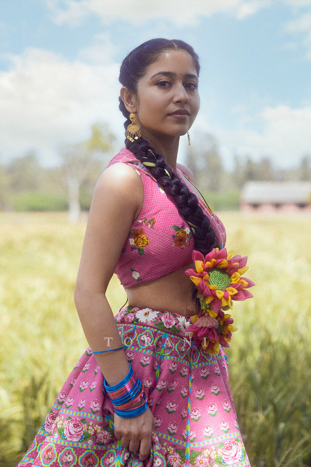 Shweta Tripathi in our Rang Rani Rubani Lehenga Set – Torani India